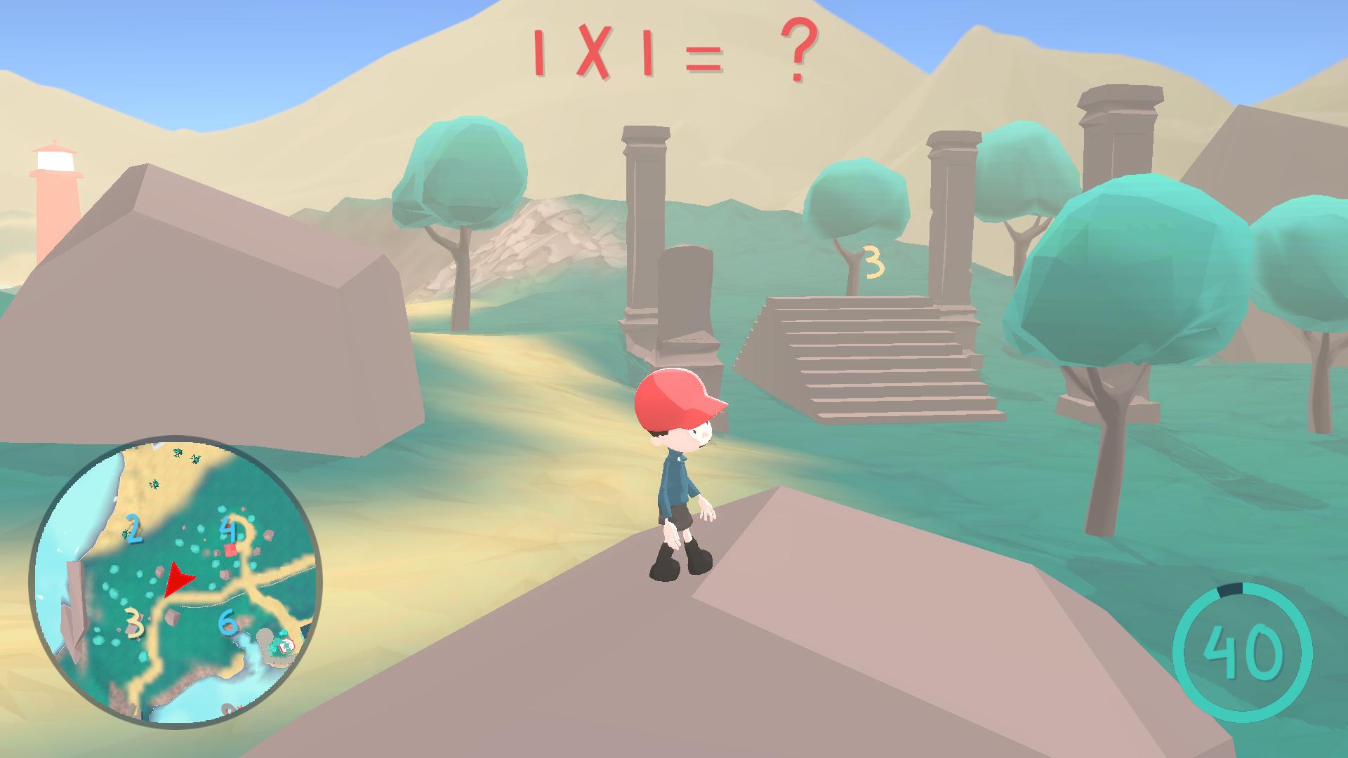 The prototyping of Math it Right 3D Adventure, a 3D treasure hunter ...